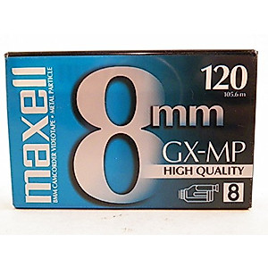 Maxell 8mm GX-MP 120 Videotapes (6-pack)