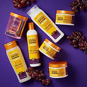 Cantu Grapeseed Hydrating Sulfate Free Shampoo, 13.5 fl oz