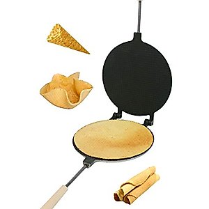 Waffle Maker round form Non-stick Cookies Pastry