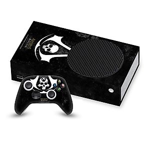 Head Case Designs Officially Licensed Assassin's Creed Grunge Black Flag Logos Vinyl Sticker Gaming Skin Decal Cover Compatible With Xbox Series S Console and Controller Bundle