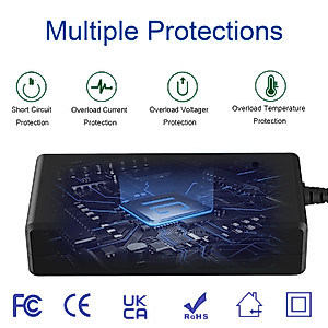 Power Recliner Power Supply, AC/DC Switching Power Supply Transformer 2-pin 29V/24 2A Adapter Universal Power Cord for Lift Chair or Power Recliner