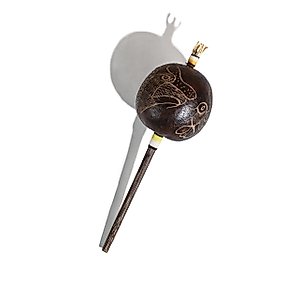 Peruvian Amazon Gourd Rattle - Four Directions Medium