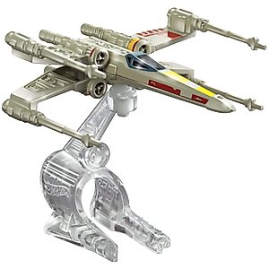 Hot Wheels Star Wars Starship X-Wing Skywalker Vehicle, Red