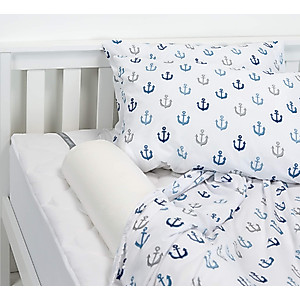 Regalo Double Sided Extra Long Toddler Bed Rail Bumper Foam Safety Guard for Bed, Bonus Kit, Includes Waterproof Cover and Reinforced Anchor Safety System, White