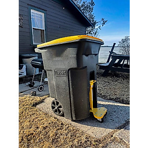 EZ Wheel Two Wheeled Dumpster Dolly (69D)