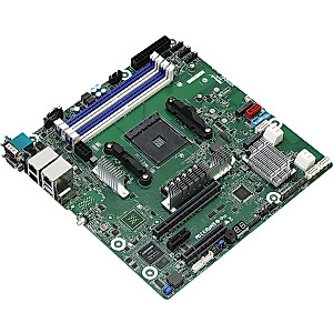 ASRock Rack X570D4U Socket AM4/ AMD X570/ DDR4/ SATA3&USB 3.2/ Micro-ATX Server Motherboard