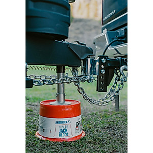 ANDERSEN HITCHES | RV Accessories | 6-Pack Trailer Jack Blocks w/ Free Clean Step | Leveling Block Chocks | 3608
