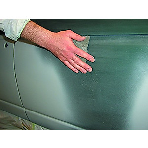 Cubitron II Scotch-Brite Color Prep Scuff - Gray Auto Body Scuffing Pad - Automotive Paint Shop Hand Pad - 4.75' x 15' - 7748