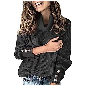 OORTFV Winter Clothes for Women,Sweater Dress for Women Short Sleeve Loose Plaid Crop Knitted Crewneck y2k Maternity Hoodies Off Shoulder Womens Christmas Sweaters