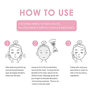 My Beauty Diary-Black Pearl Brightening Facial Mask, Intense Brightening and Ulta Hydrating, Rich Nutrition to Revitalize Dull Skin (8 Combo Pack)