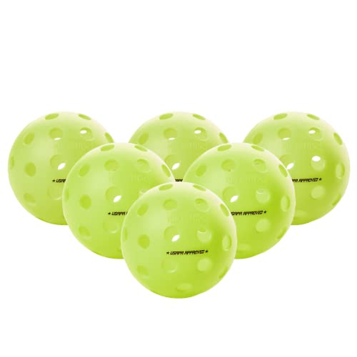 Onix Pickleball Fuse G2 Outdoor Balls - Greater Balance and Durability Easy to Control Authentic Bounce