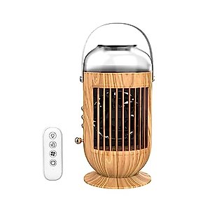 KALWEL,Portable Air Conditioners,Fans That Blow Cold Air,Mini Air Conditioner,Air Conditioner Portable for Room-3 Adjustable Speeds,USB,Support Remote Control,400ml,12V-for Bedroom,Office,RV,Camping