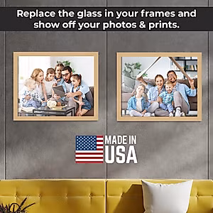 CountryArtHouse Frame-Grade Acrylic Replacement for 11x14 Picture Frame, Replacement Plexiglass for 11x14 Photo Frame, UV-Resistant Acrylic Cover Sheet