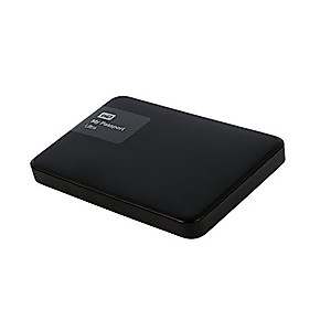 WD 500GB Black My Passport Ultra Portable External Hard Drive - USB 3.0 - WDBWWM5000ABK-EESN