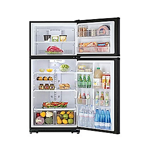 Winia WTE21GSBCD 21 Cu. Ft. Top Mount Refrigerator - Black