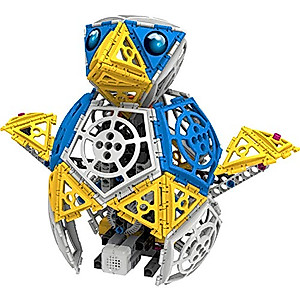 Thames & Kosmos Robotics: Smart Machines - Super Sphere STEM Experiment Kit | Build & Program a 9-inch Robotic Sphere + 6 Other Robot Models | Basic Coding | Color Manual | Requires Tablet, Smartphone