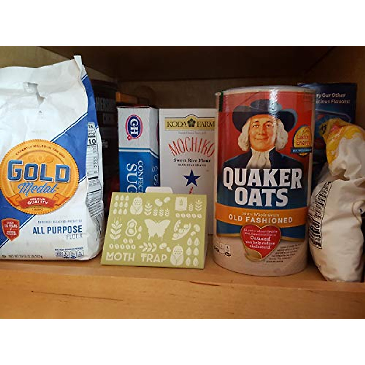 Superior Pantry Moth Traps with Pheromones Prime | No Insecticides | Safe, Non-Toxic and Child and Pet Friendly | Superior Attractant - 6 Traps