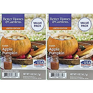 Better Homes and Gardens Farm Apple Pumpkin Wax Cubes 5oz - 2-Pack