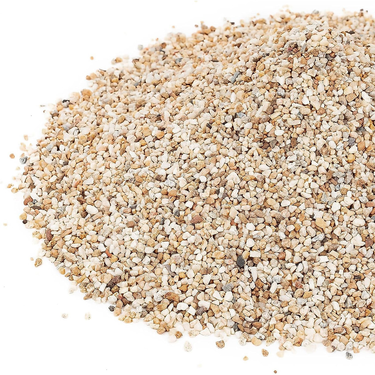 onlyfire 10 Pounds Silica Sand for Propane Fire Pits and Gas Fireplace, Wood Burning Firepit Base Layer Filler Sand Under Lava Rock or Fire Glass, 0.08" - 0.16"