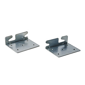 Bed Claw Angled Retro-Hook Plates, Set of 2 with Hardware