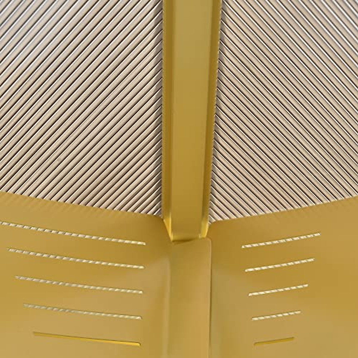 Outsunny 10' x 12' Hardtop Gazebo Canopy with Galvanized Steel Double Roof, Skylight Window, Aluminum Frame, Outdoor Permanent Pavilion with Netting, for Patio, Garden, Backyard, Yellow