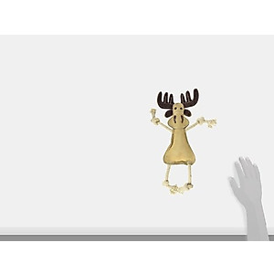 SPOT Dura-Fused Leather Forest Animals Dog Toys | 14 inch | 1 Piece, Style May Vary (54120)