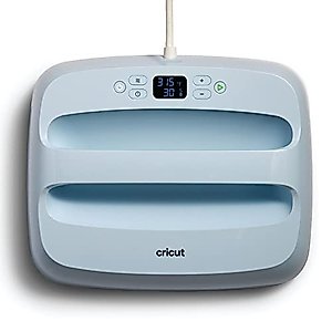 Cricut EasyPress 3 Smart Heat Press Machine with Built-In Bluetooth for T-shirts, Pillows, Tote Bags & More, Advanced Ceramic-Coated Heat Plate with Precise Temperature Control (12 in x 10 in)