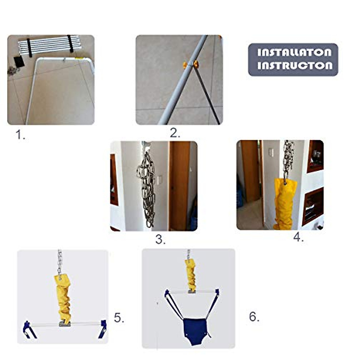 Baby Door Jumper and Bouncer with Stand for Active Babies That Love to Jump and Have Fun Toddler Infant