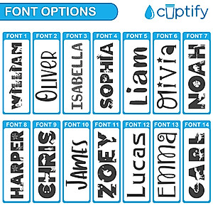 Personalized Kids Water Bottle with Straw Lid on Orange Blue Ombre for School Engraved Custom Children Name 12 oz Modern Insulated Stainless Steel