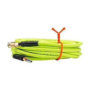 Nite Ize GT18-31-2R3 Original Gear, Reusable Rubber, 18 Inch, 2-Pack, Bright Orange, Made in The USA Twist Tie, 2 Count (Pack of 1)
