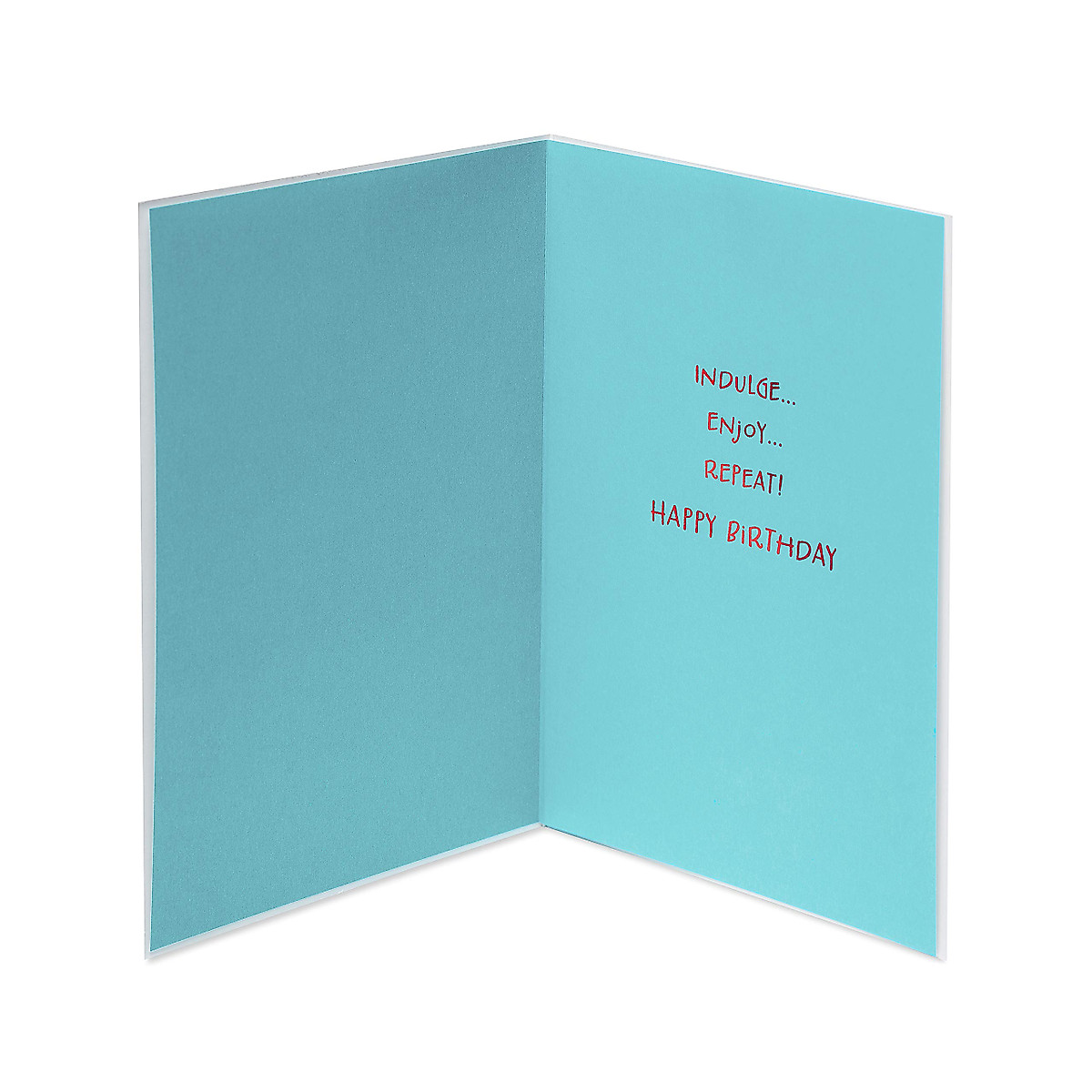 Papyrus Funny Cat Birthday Card (Indulge)