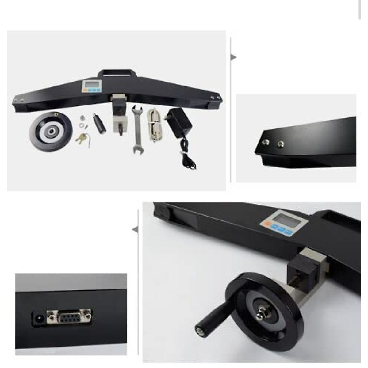 Digital Wire Tension Meter Rope Tensiometer with Maximum Load Value 100KN ASZ-100