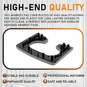 Center Console Cup Holder Replacement Pad Compatible with Ford F-150 2004-2014 Center Console Parts Gray Center Console Cupholder Replacement Pad (Gray)