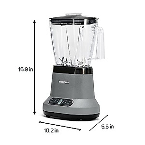 Taurus| Blaze| Maximun power per two| 80 Oz Jar| 4 presets functions| Powerful 1500 W| 2 motors| 2 times more durable| Blender and 2 bottles 2 go!|