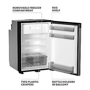Dometic NRX 130S | Compressor Refrigerator | 130 L | Stainless Steel Front Panel | Easy To Use Control Panel