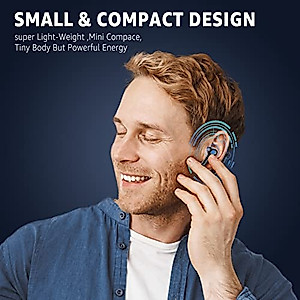 ORIbox True Wireless Earbuds Ear Buds Touch Control with Wireless Charging Case IPX7 Waterproof Bluetooth Headphones in-Ear Built-in Mic Headset Premium Deep Bass for Sport Black