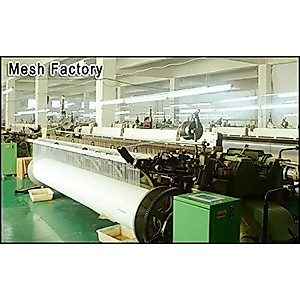 3 Yards 1.27 Meters Silk Screen Printing Fabric Mesh Screen Printing Mesh Wide High Tension Mesh Making Ink Supplies 110 Mesh（43T）