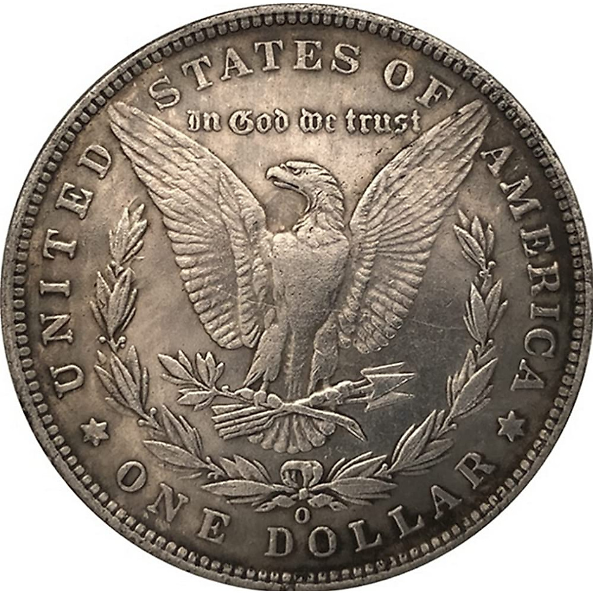 The King Lion Family Collection Coin, US Copy Antique Morgan Hobo Coin Commemorative Badge Toy,Protective Case Included