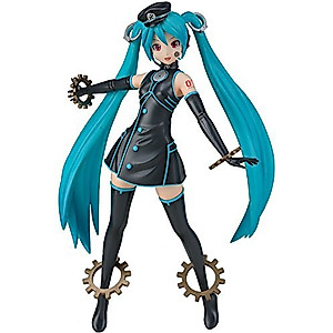Sega Project Diva Arcade Future Tone Hatsune Miku Super Premium Action Figure Selfish Plant Manager, 9.4"