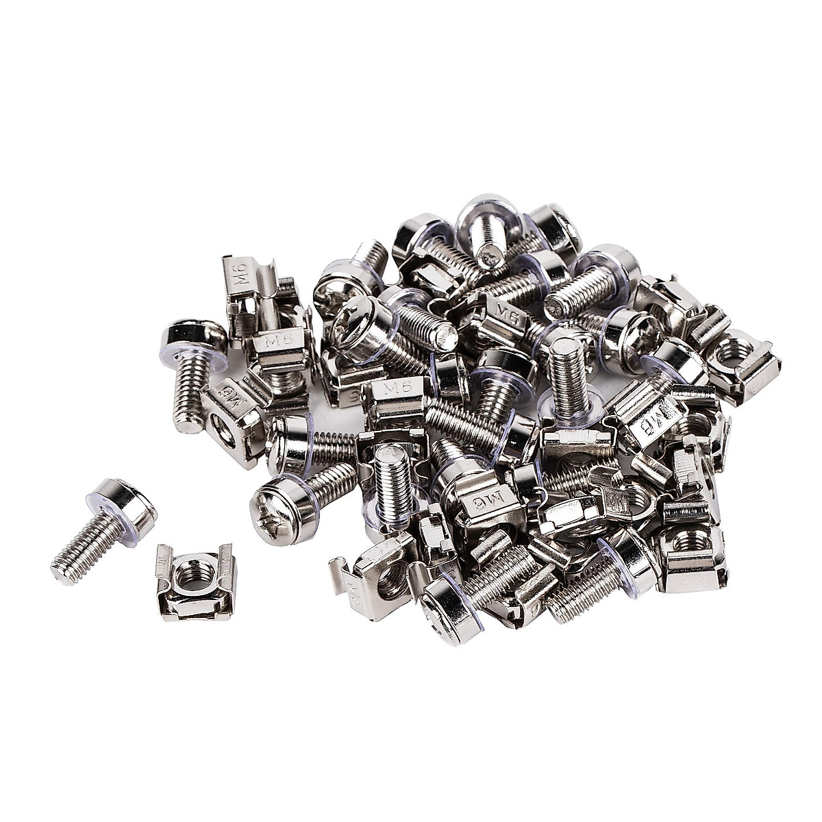 KENUCO Vented Cantilever Universal Rack Shelf, 13.7" Deep, for 19” equipment racks. Heavy-Duty 1.2mm Cold Rolled Steel, 60lbs Capacity (White 1U x 13.7'')