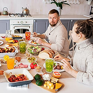 Glass Coffee Mugs Tea Cups - 14 Oz Clear Glass Mug with Lid and Straw Set Of 4 Dishwasher Safe Glass Coffee Cups - Elegant Lovely Gifts for Anniversary Weddings Housewarming Christmas Birthday