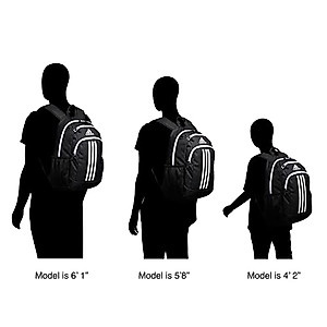 adidas Creator 2 Backpack, Black/White, One Size