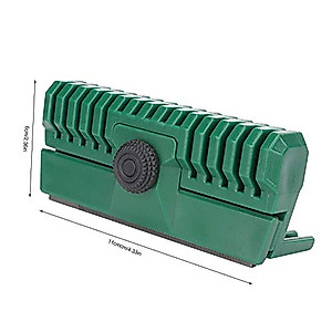 POCREATION Chainsaw Chain Track Guide Bar, Rail Dressers Universal Dresser Steel Saw Lawn Garden Tool, with Depth Gauge File Repairer Tool Suit Electric Synchrotron