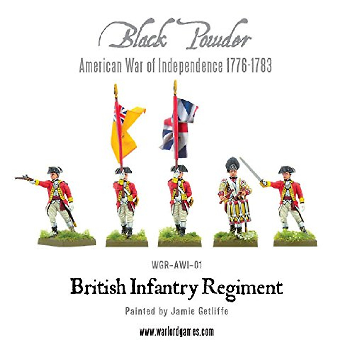 Black Powder Revolutionary British Infantry Regiment 1:56 Military Wargaming Plastic Model Kit