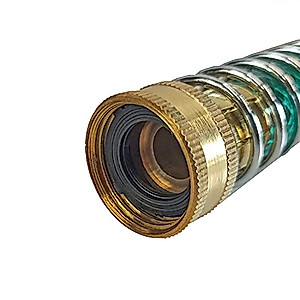 Hourleey Garden Hose Protector, Hose Extension Adapter with Coil Spring, 2 Pack