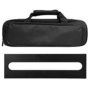 SOYAN Mini Guitar Pedal Board 15.7" x 4.9" with Carry Bag (SPB-16)