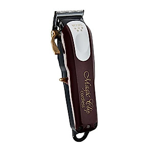 Wahl Professional 5 Star Cordless Magic Clip Hair Clipper with 100+ Minute Run Time for Professional Barbers and Stylists