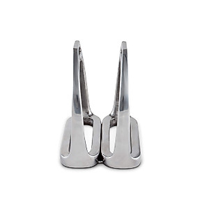 Arthur Court Horse Stirrup Equestrian Paper Napkin Holder for Kitchen Countertops, Dinner Tables, Picnic Tables - Outdoor Use, Organization for Multiple Sizes - Durable Metal 5 inch Tall