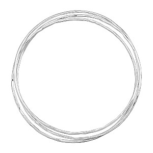 Silpada 'Empowered' Set of Three Bangle Bracelets in Sterling Silver, 8''