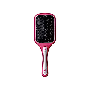 KOIZUMI Reset Brush Paddle Type (Dry Battery Type) KBE-2811/VP (Vivit Pink)【Japan Domestic Genuine Products】